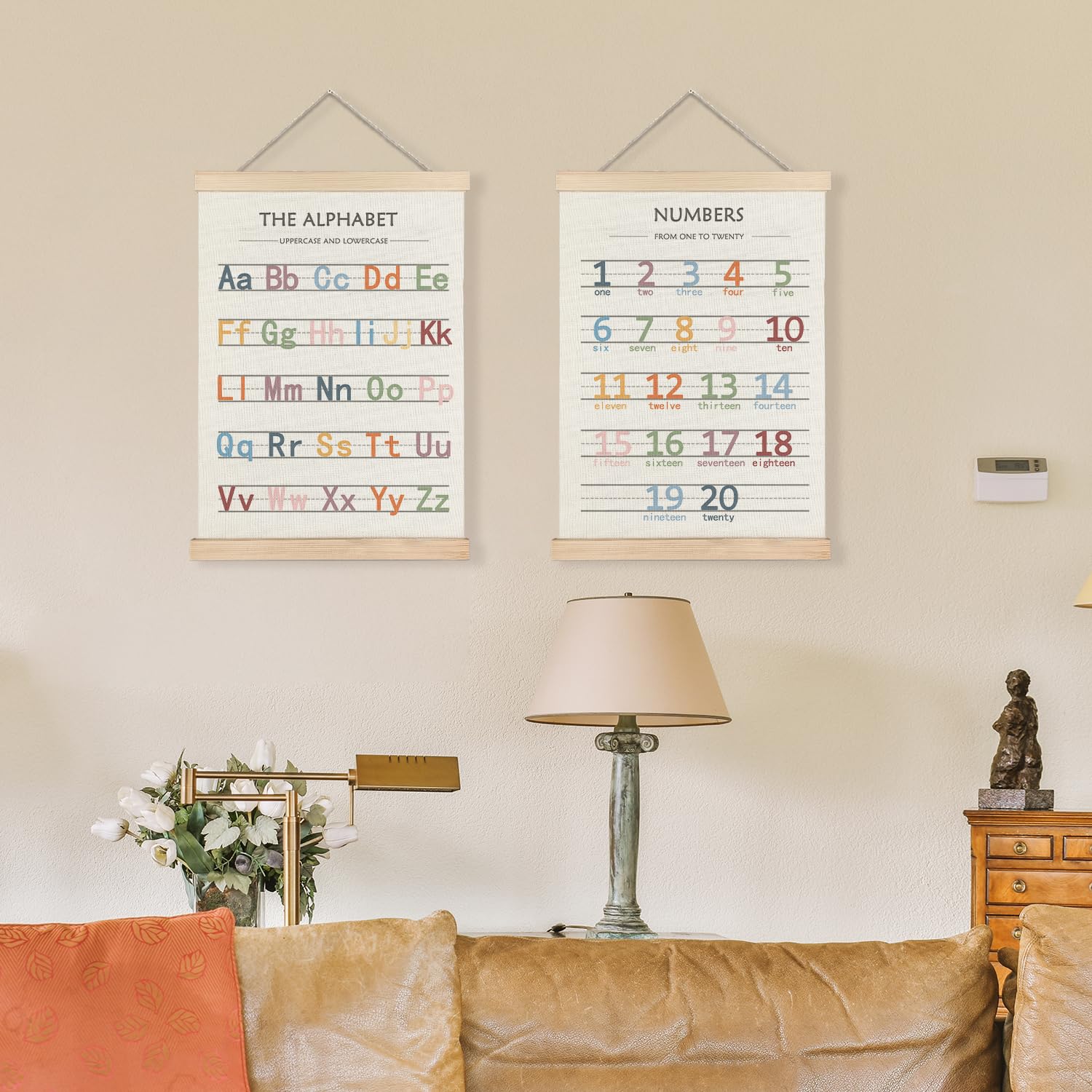 Snapklik.com : LUVADIAN Playroom Decor Alphabet Poster - Alphabet ...