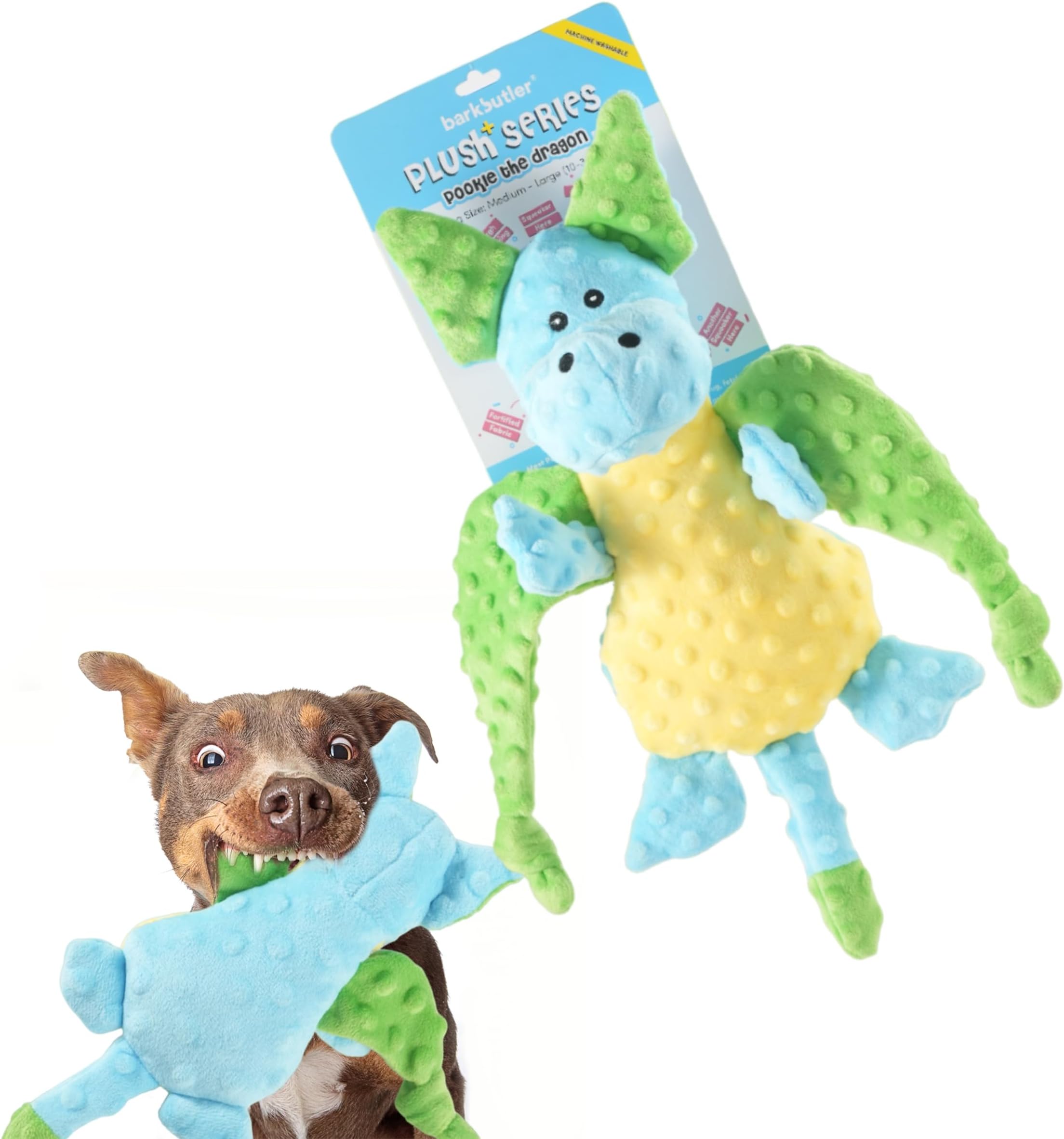 Buy BarkButler x FOFOS Birthday Drink Plush Dog Toy - Multicoloured ...