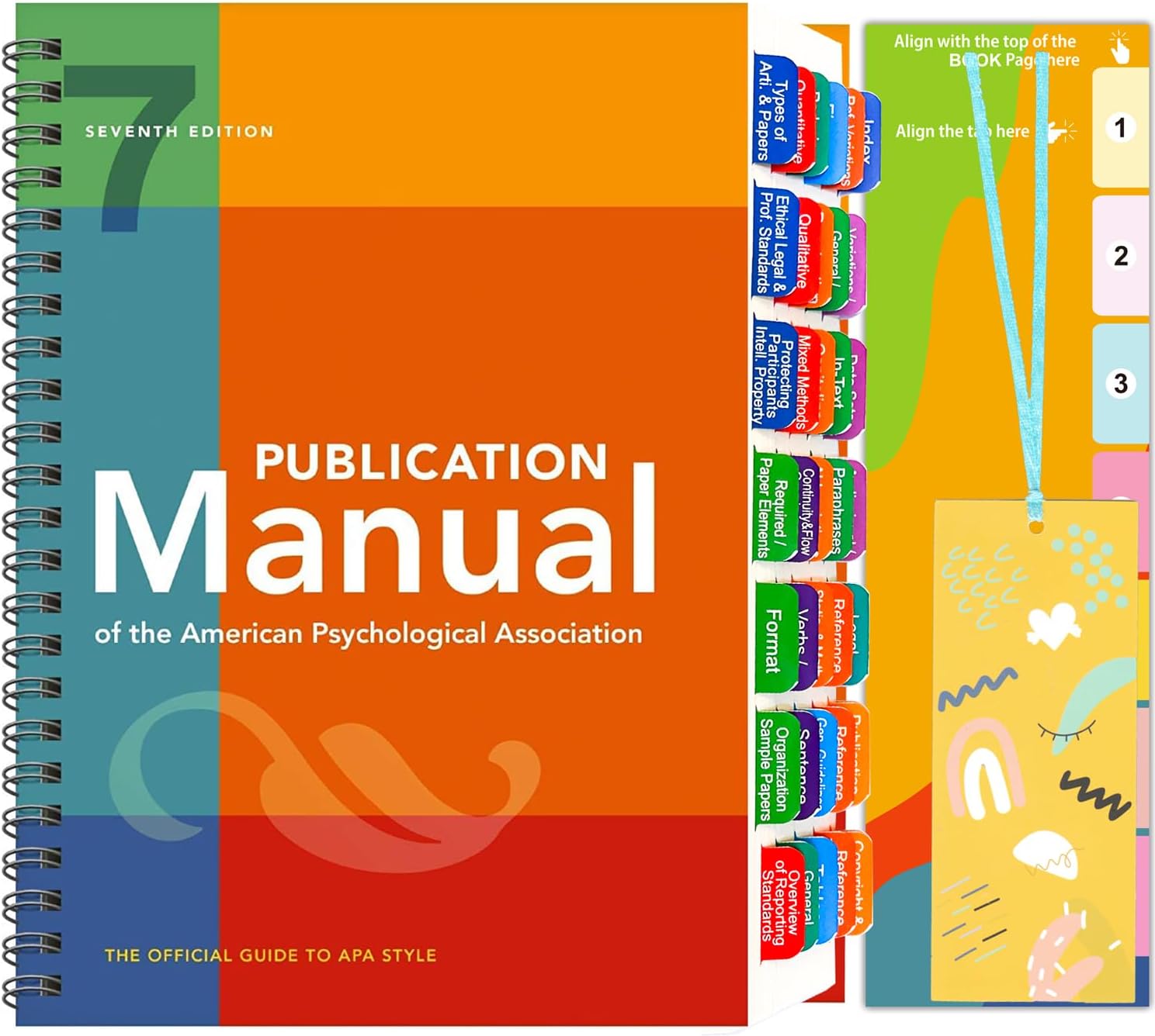 Amazon.com : Index Tabs for of The American Psychological Association ...