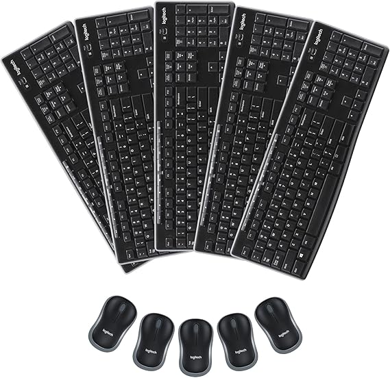 Amazon.com: Logitech MK270 Wireless Keyboard & Mouse Combo Travel Home ...