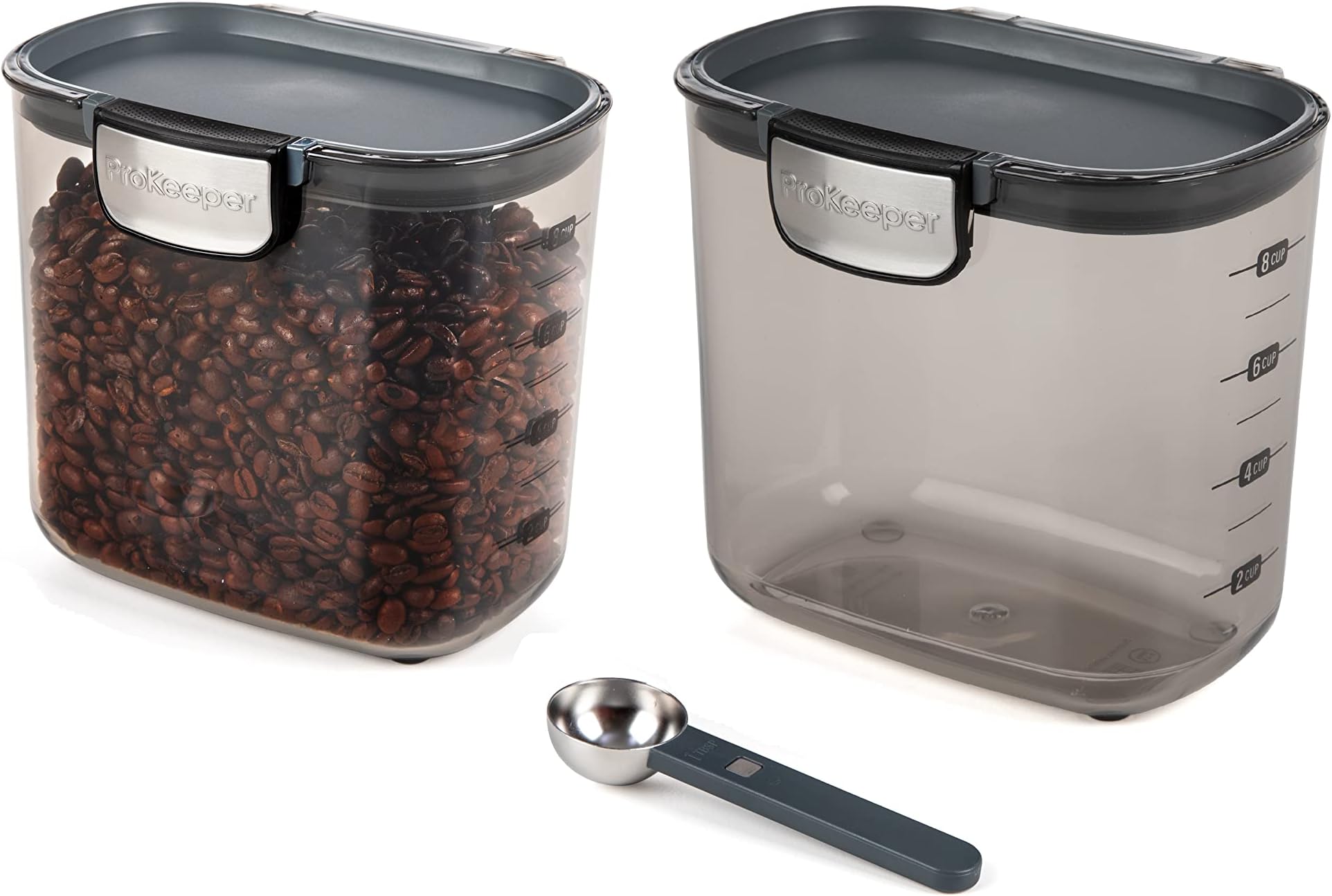 Amazon.com: Buddeez Coffee Bean Storage Container - Coffee Canister ...