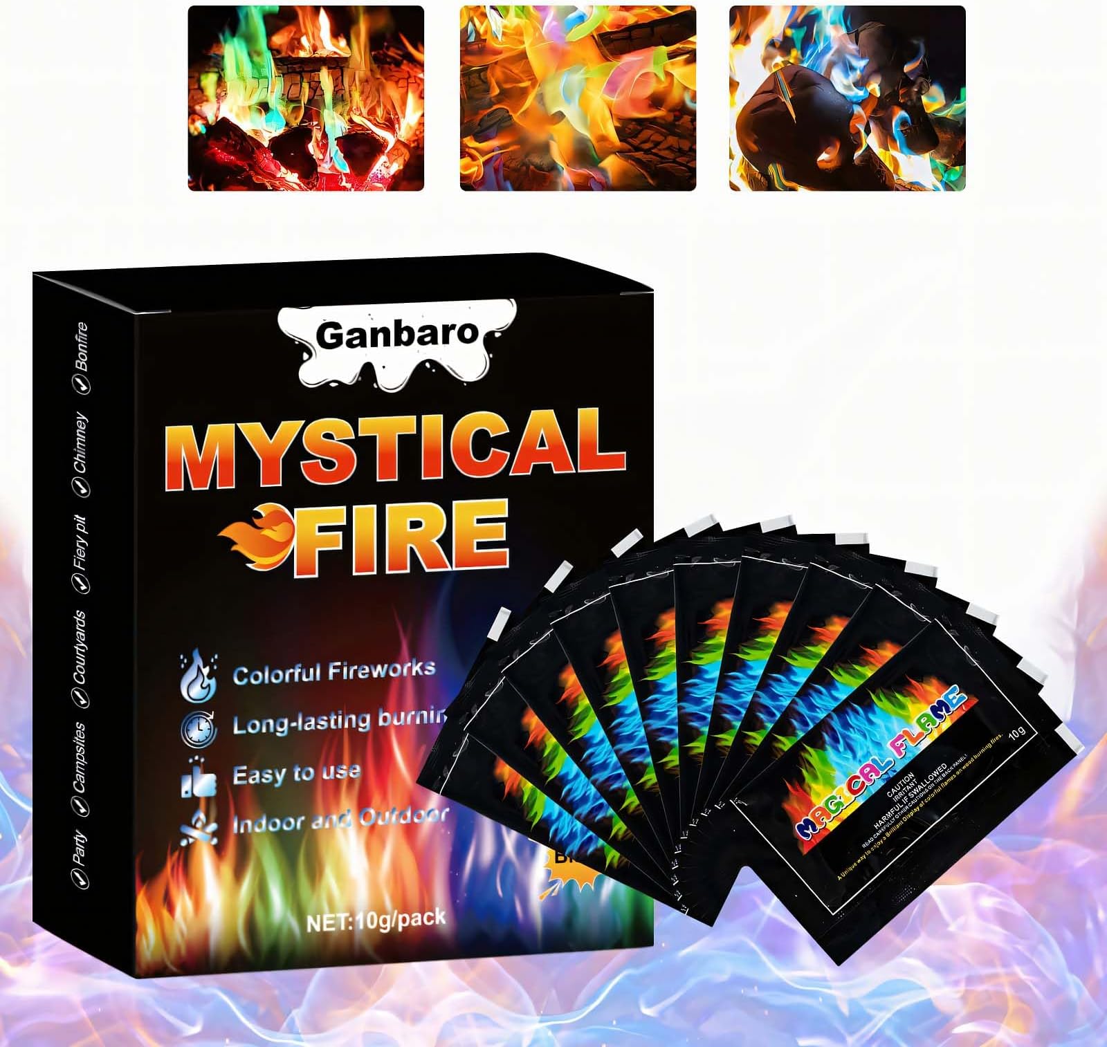 Mystical Fire - Set of 5 Sachets : Amazon.co.uk: Garden