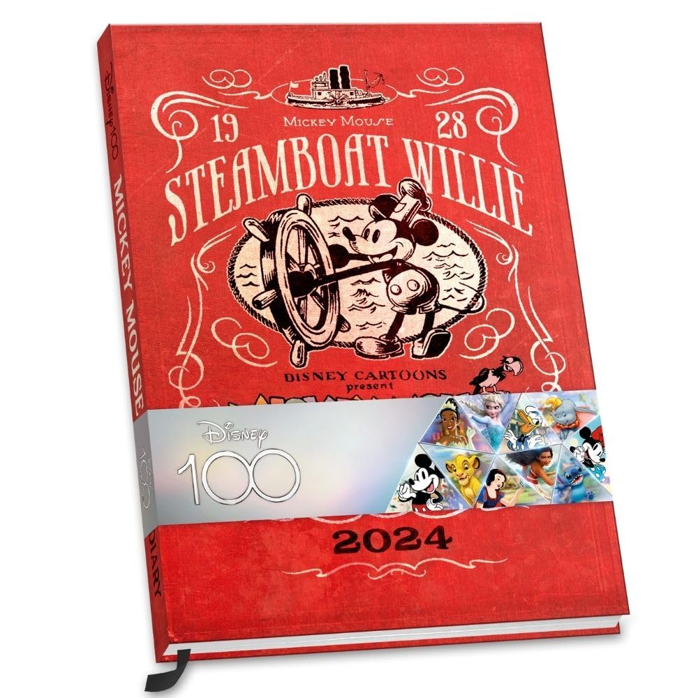 Disney 100 A5 Diary 2024 : Amazon.in: Books