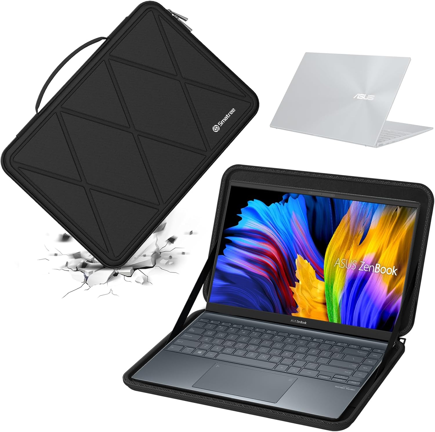 Amazon.com: Smatree Hard EVA Protective Sleeve Compatible for 14 inch ...