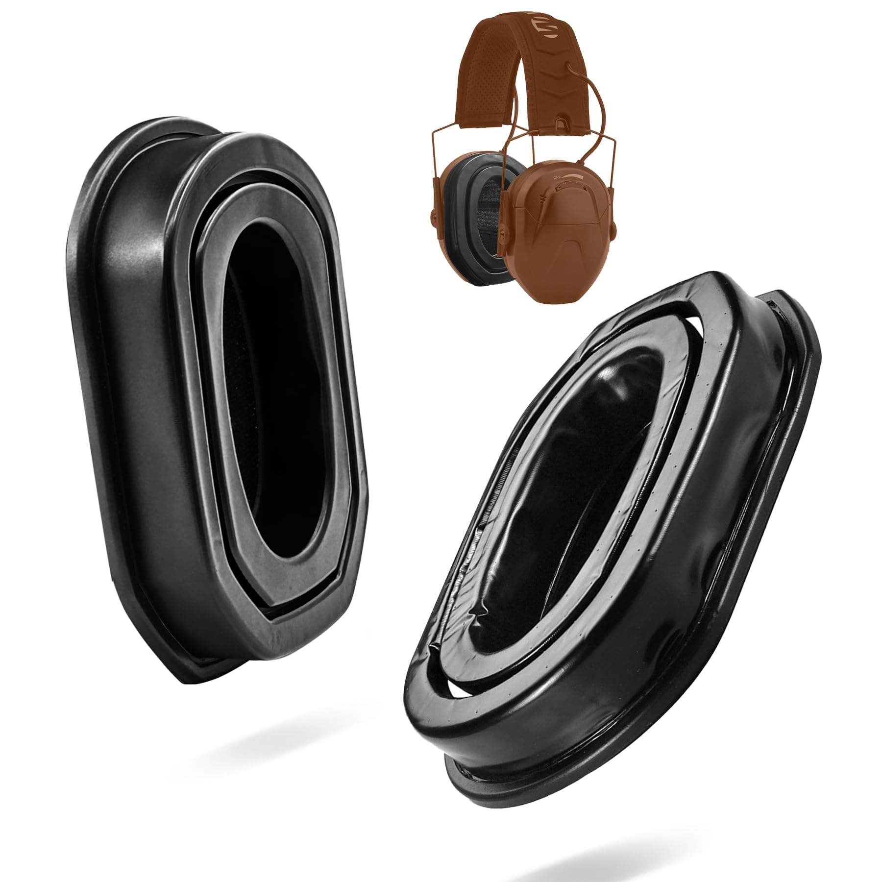 Amazon.com: PROHEAR Upgraded Gel Ear Pads for Walker's Razor Compact ...