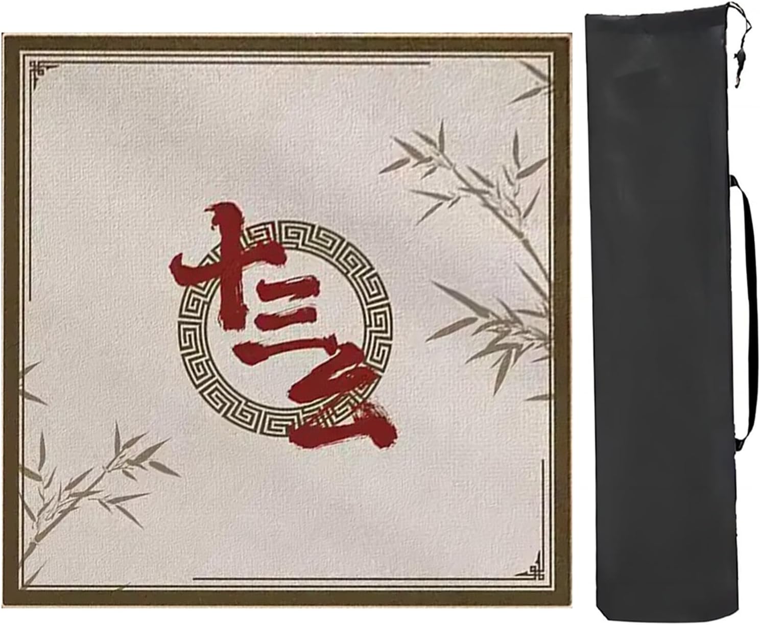 Amazon.com: BSapp Mahjong Mat with Storage Bag, Mahjong Table Mat with ...