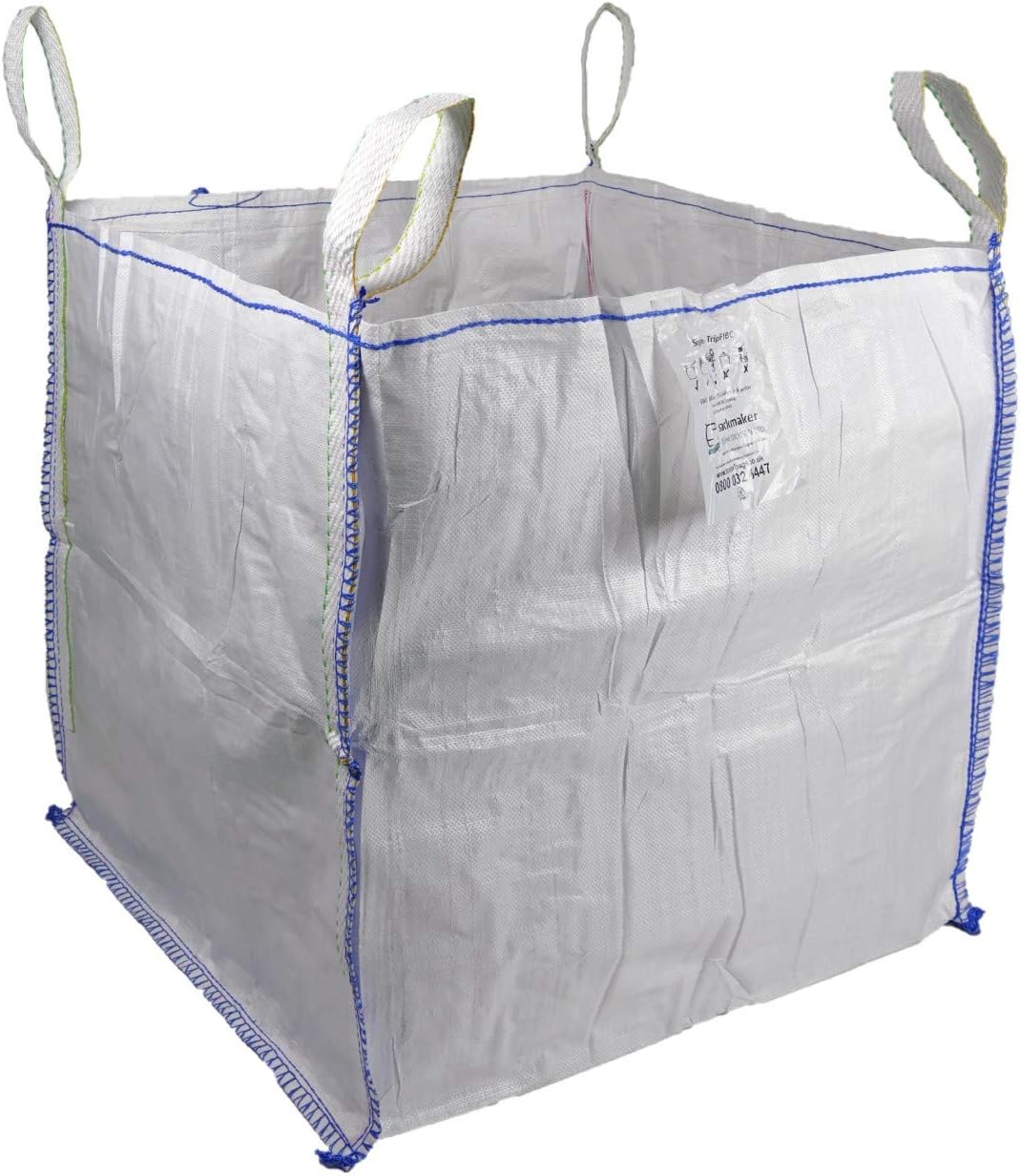 sackmaker FIBC Bulk Bag - One Tonne Builders Bag - Heavy Duty Garden ...