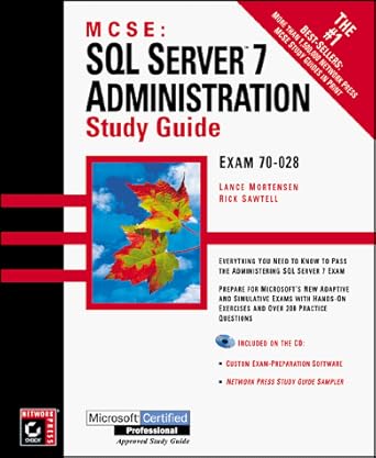 Buy MCSE – SQL Server 7 Administration SG +CD Book Online at Low Prices ...