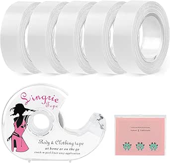 PLULON Double Sided Body Tape,Strong Clothing Tape Self Adhesive ...