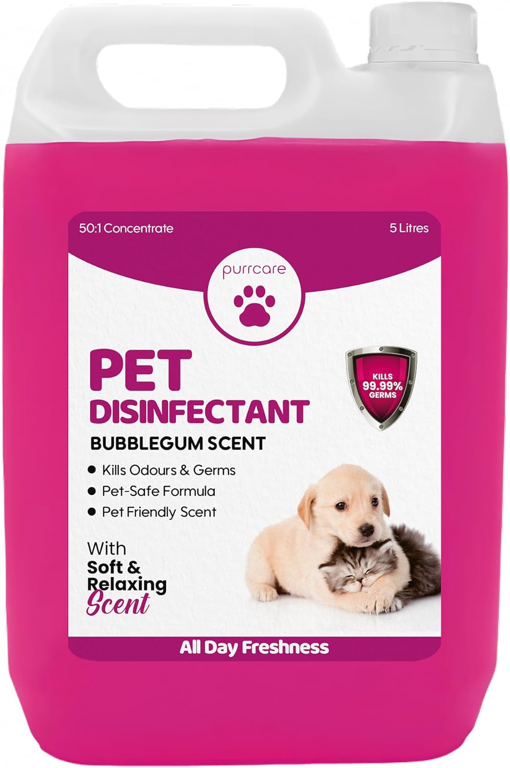 Morgan's Trade Pet Disinfectant 5l-Powerful Formula Cleaner, Deodoriser ...