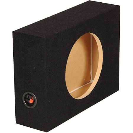 Amazon.com: Q-Power Shallow Single 12" Sealed Truck Subwoofer Sub Box ...