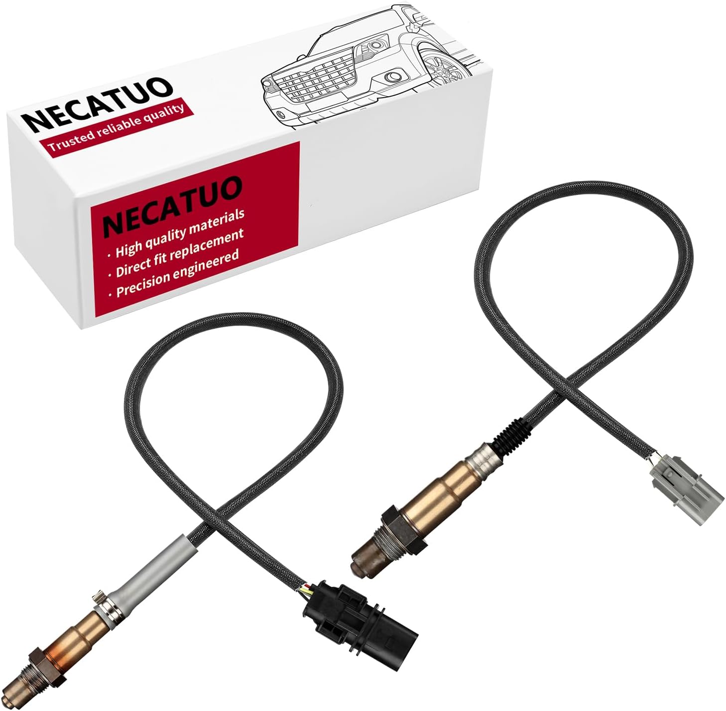 Amazon.com: NECATUO 234-5055 Upstream & 234-4568 Downstream O2 Oxygen ...