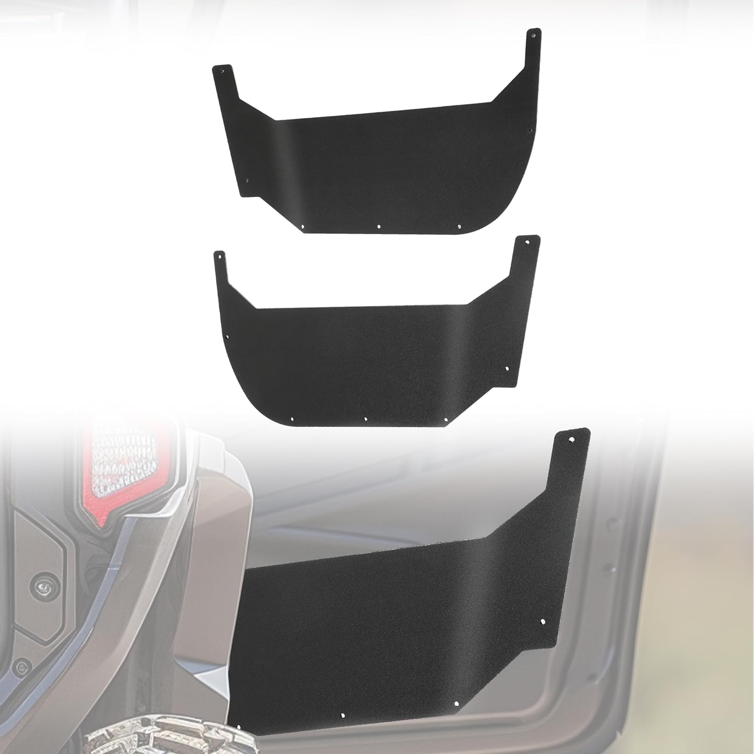 KUAFU Interior Seat Door Pockets Compatible with 2021-2024 Yamaha ...