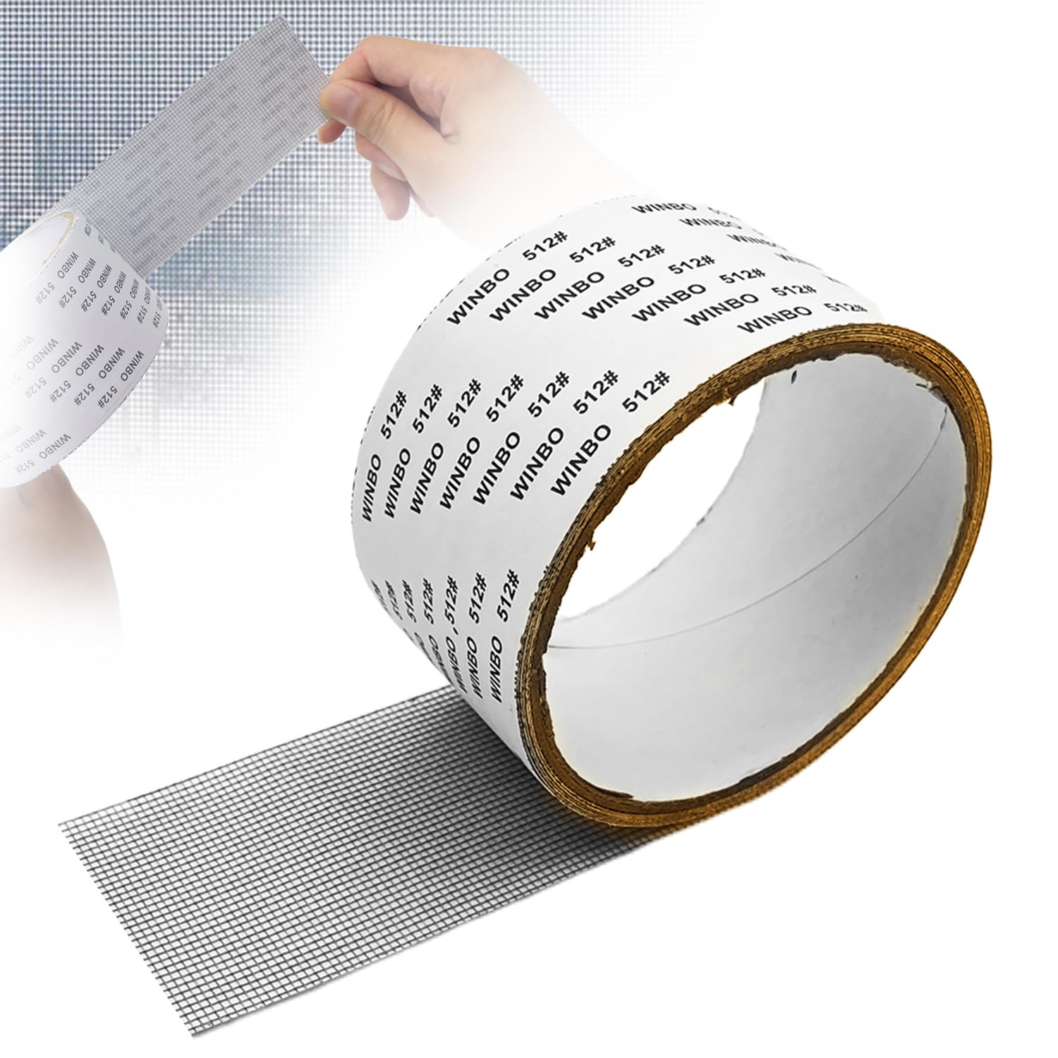 Deposhion Strong Adhesive Tape for Window Screen Repair Tear Holes ...