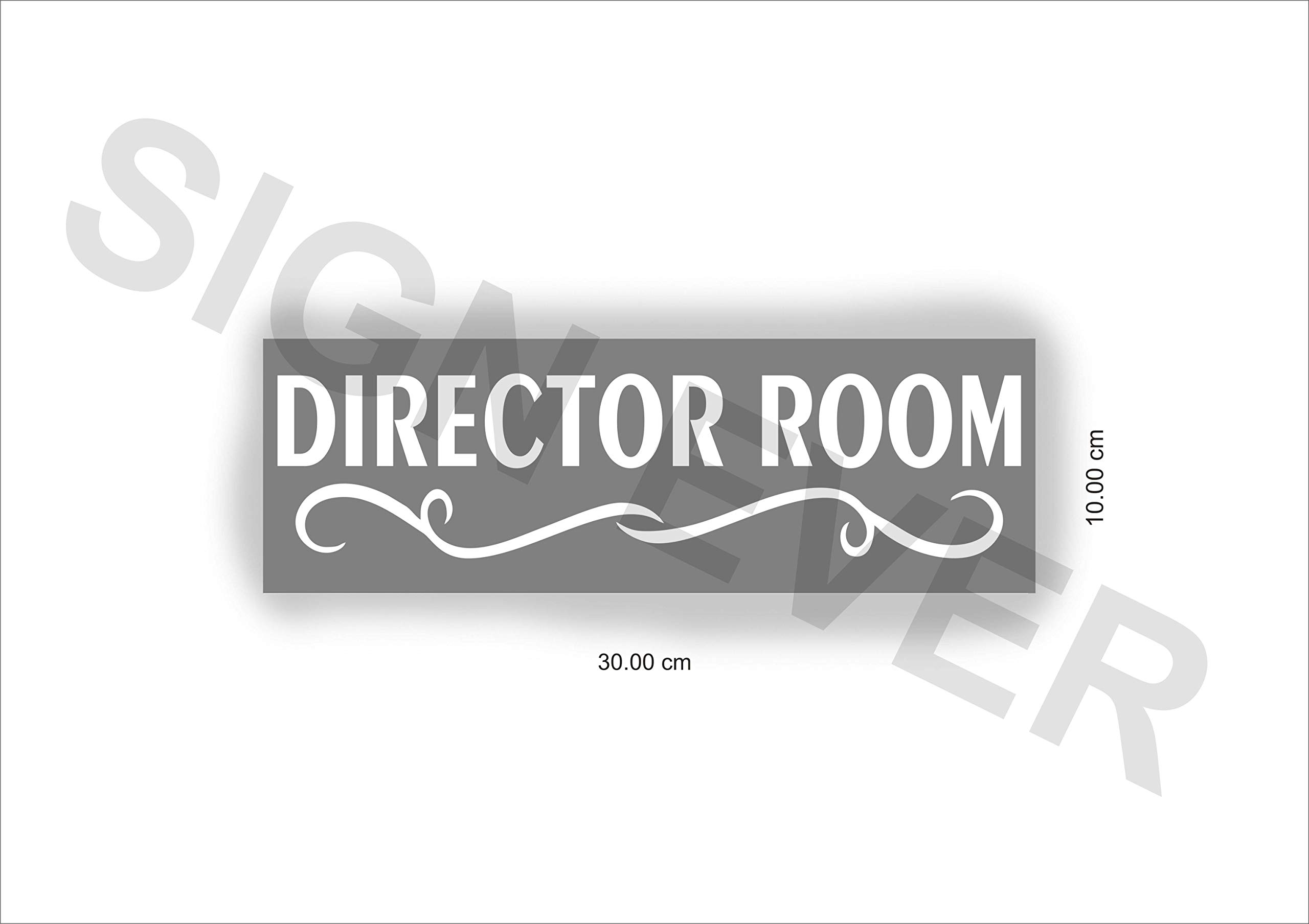 Buy SIGN EVER Director Room Sign Boards For Office Bank Restaurant ...