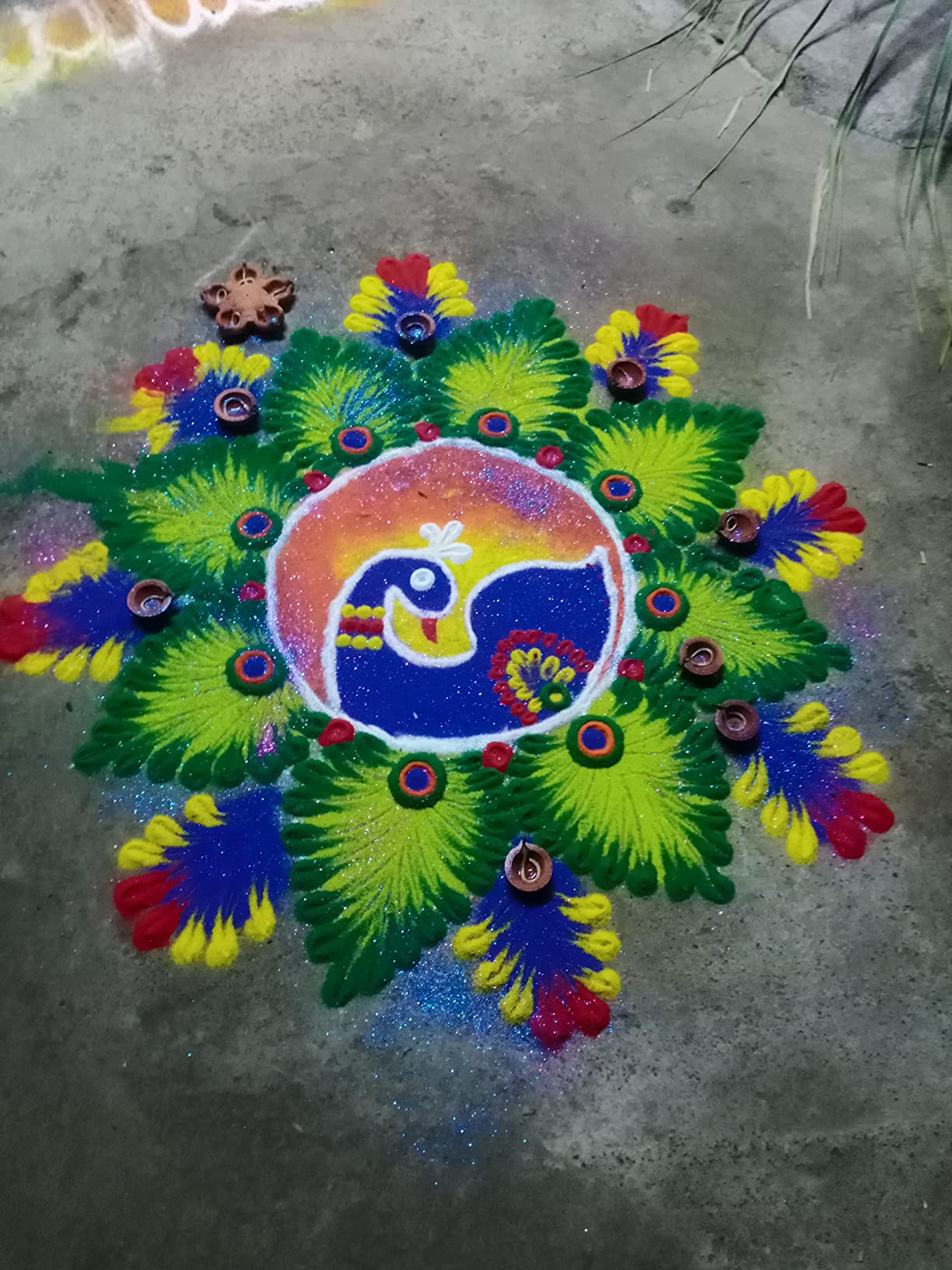 Buy Generic Rangoli Tool kit for Making Unique and Beautiful Rangoli ...