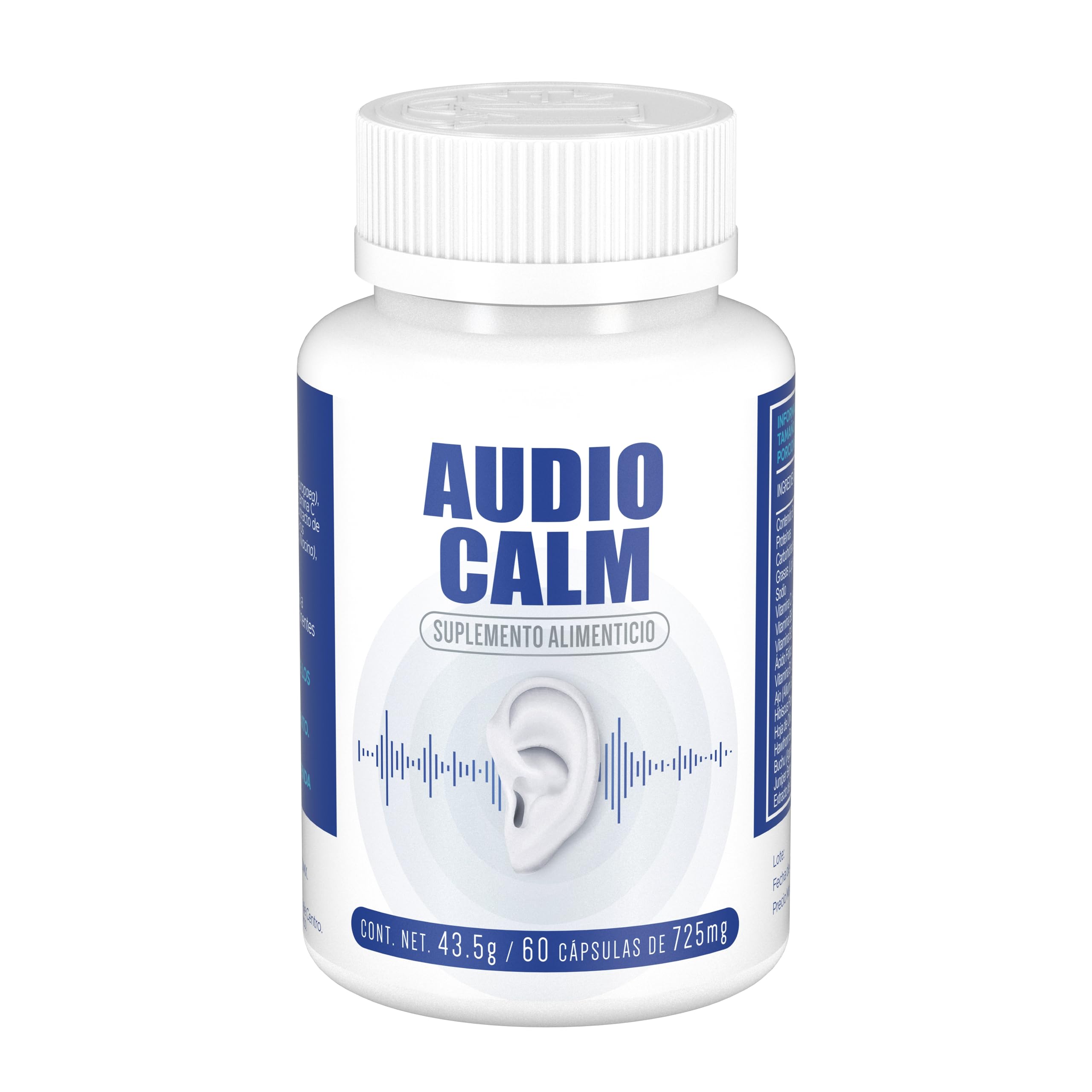 Audio Calm, fórmula 100% natural para el alivio del zumbido en los ...