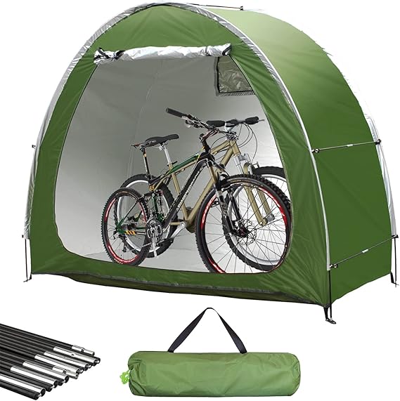 Amazon.com : HuaKastro Outdoor Bike Cover Storage Tent for 2 Bikes ...