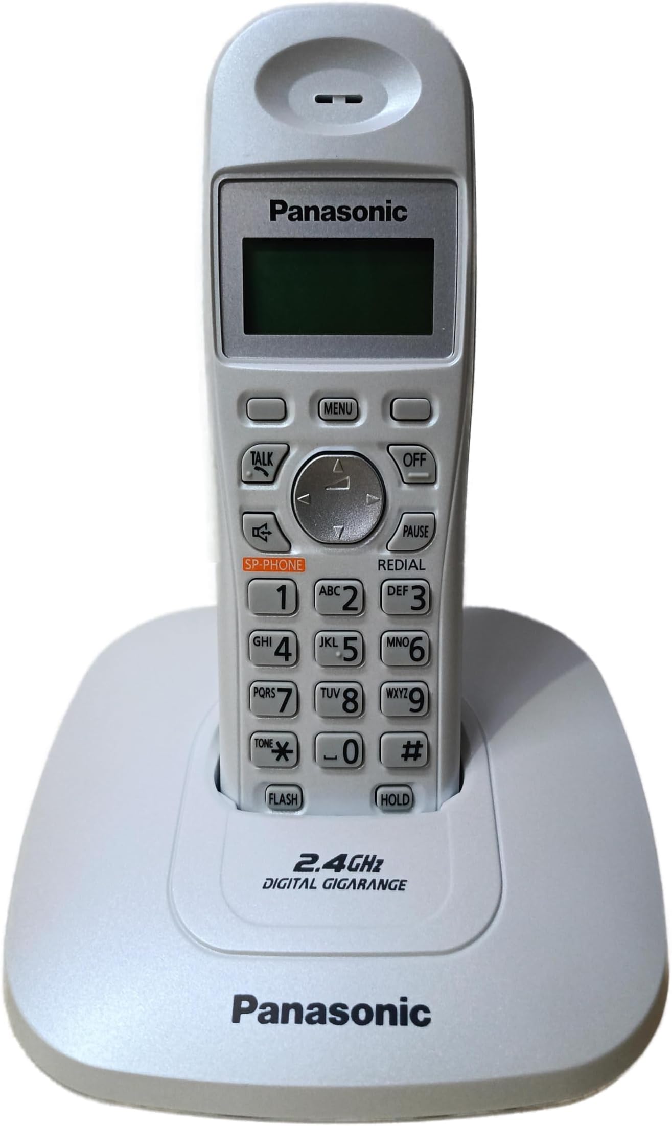 Panasonic Single Line 2.4 KX-TG3611SX Digital Cordless Landline Phone ...