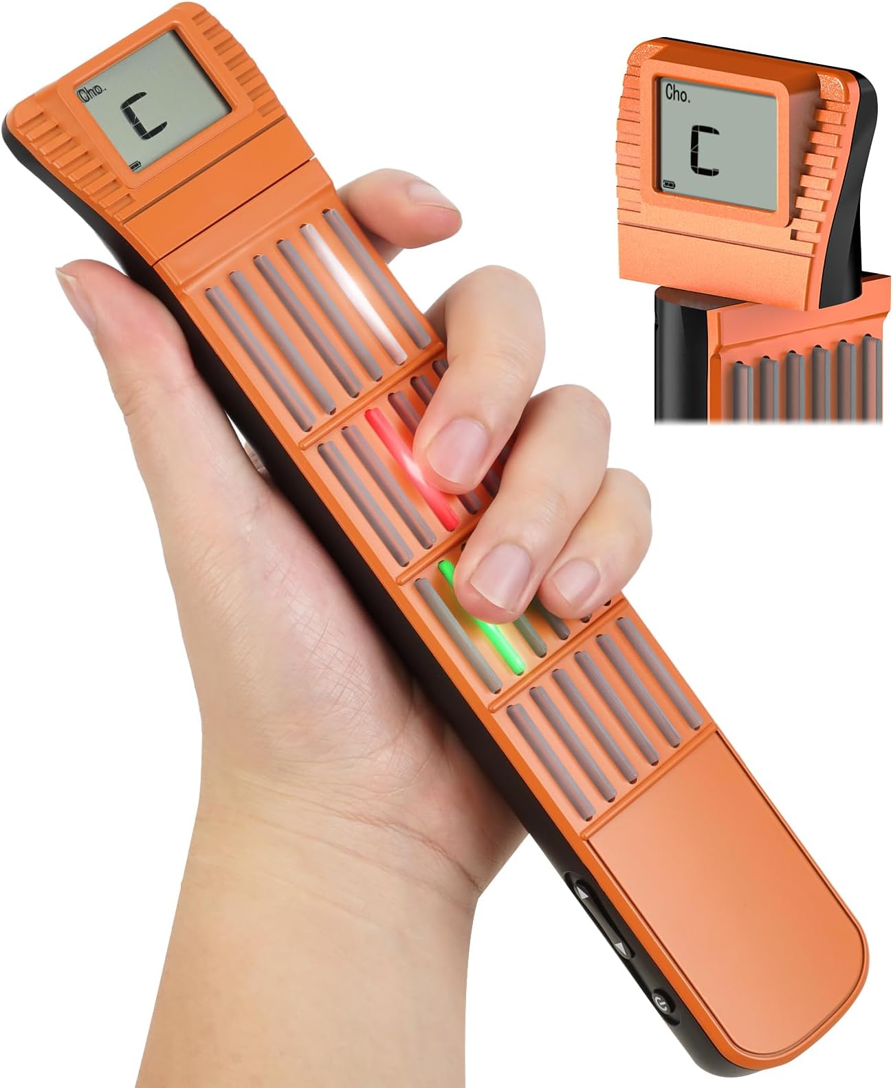 Amazon.com: Ueteto Smart Pocket Guitar, Mini Chord Trainer with ...