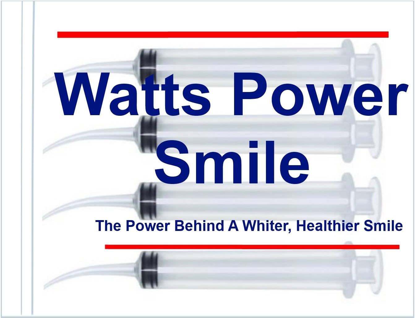 Amazon.com: Watts - 4 Large Syringe Oral Irrigators with Tapered Deep ...