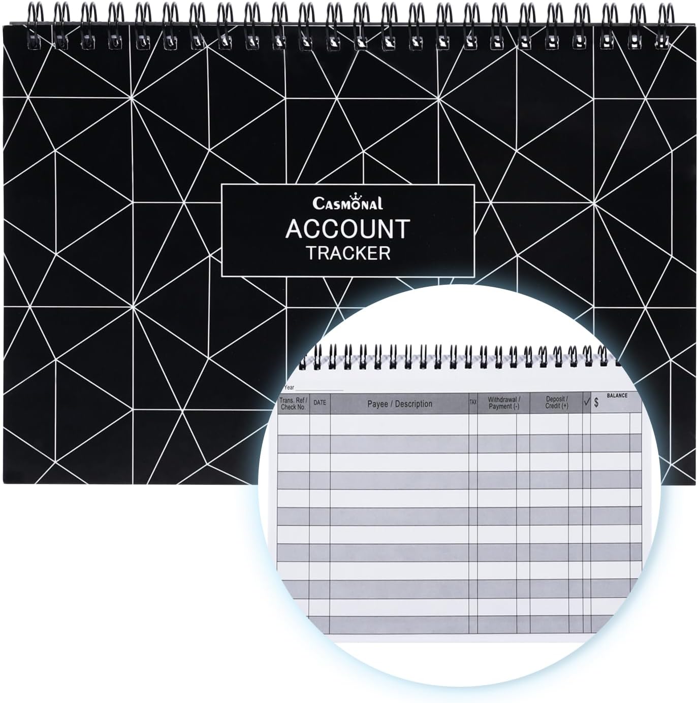 Amazon.com : Adams Check Payment and Deposit Register, 8.5 x 11 Inches ...