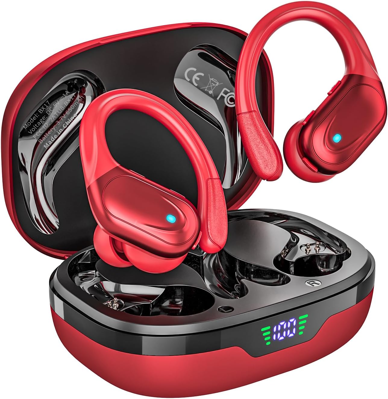 Amazon.com: Wireless Earbuds Bluetooth Headphones 80hrs Playback Ear ...