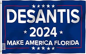 Anley Fly Breeze 3x5 Foot Desantis 2024 Flag - Vivid Color and Fade ...
