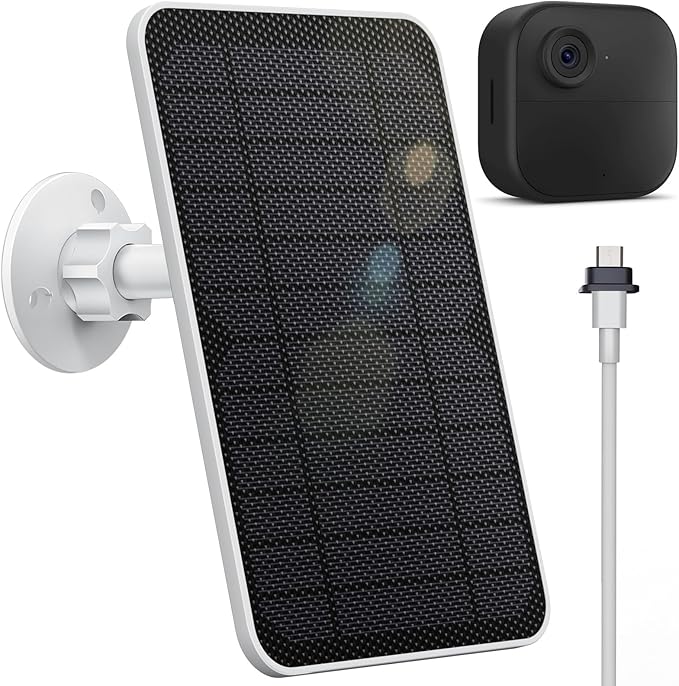 Amazon.com : 4W Solar Panels for Blink Outdoor 4 Camera, Solar Blink ...
