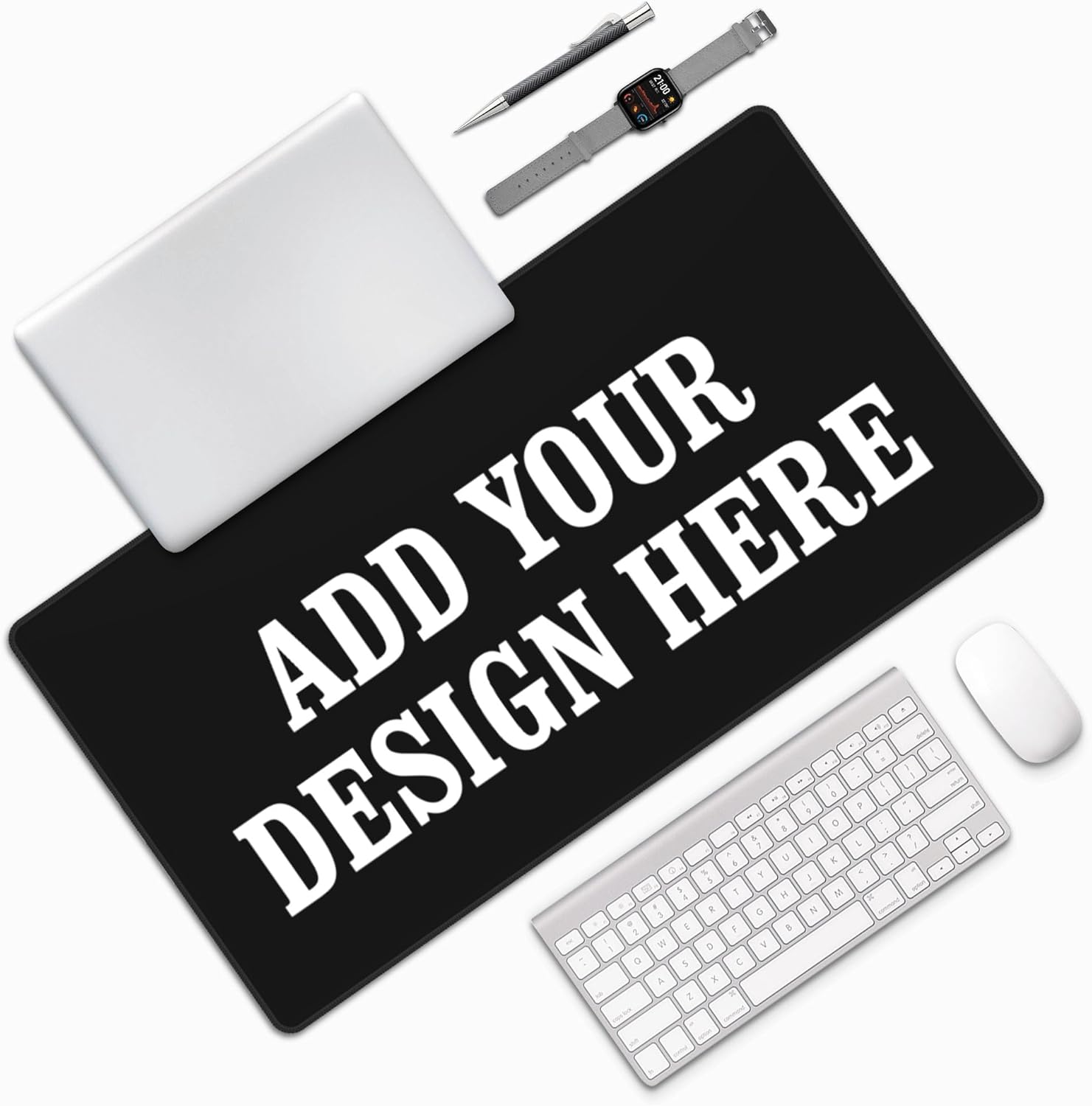 Amazon.com : OHORTEB Custom Large Desk Pad with Photo, Customized Image ...