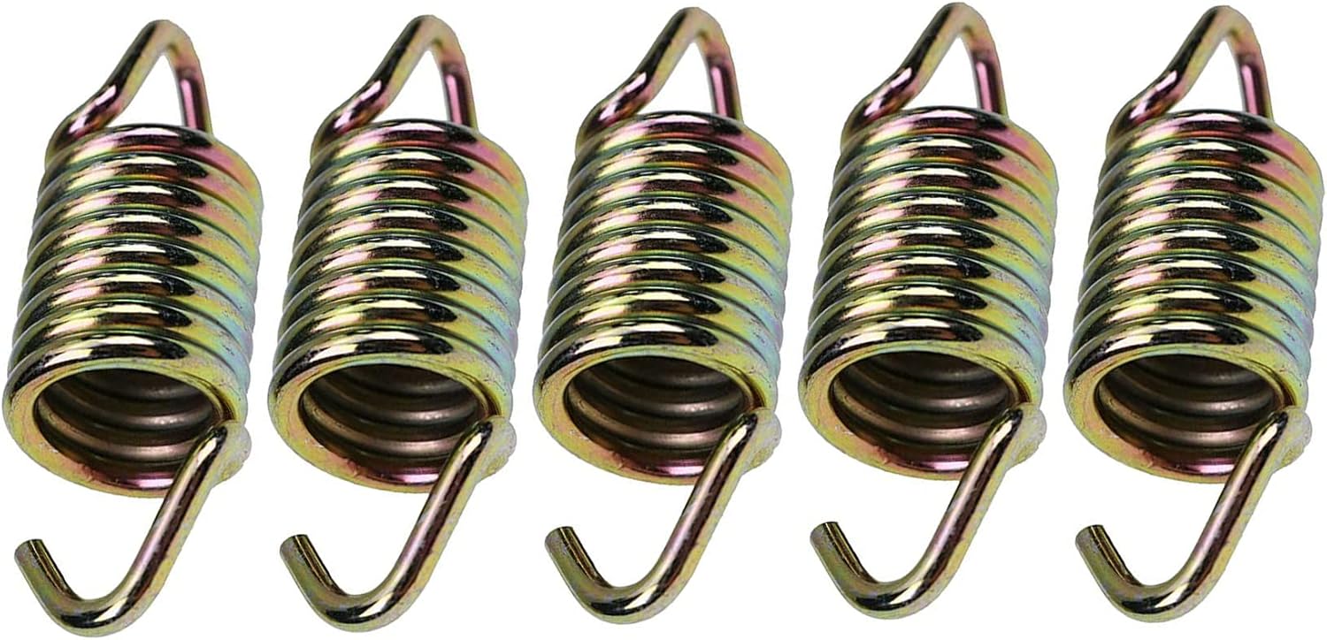 5PCS Exhaust Muffler Spring For 98-12 Polaris Snowmobile ATV UTV