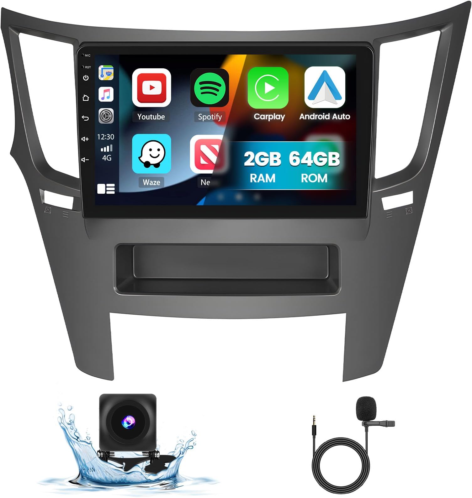 Amazon.com: UNITOPSCI 1G+32G for Subaru Legacy Outback 2010 2011 2012 ...