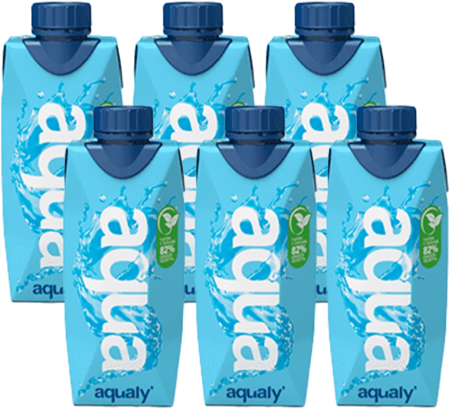 Amazon.com: Aqualy Premium Water - Purified Water with Essential Minerals - Eco-Friendly Boxed ...