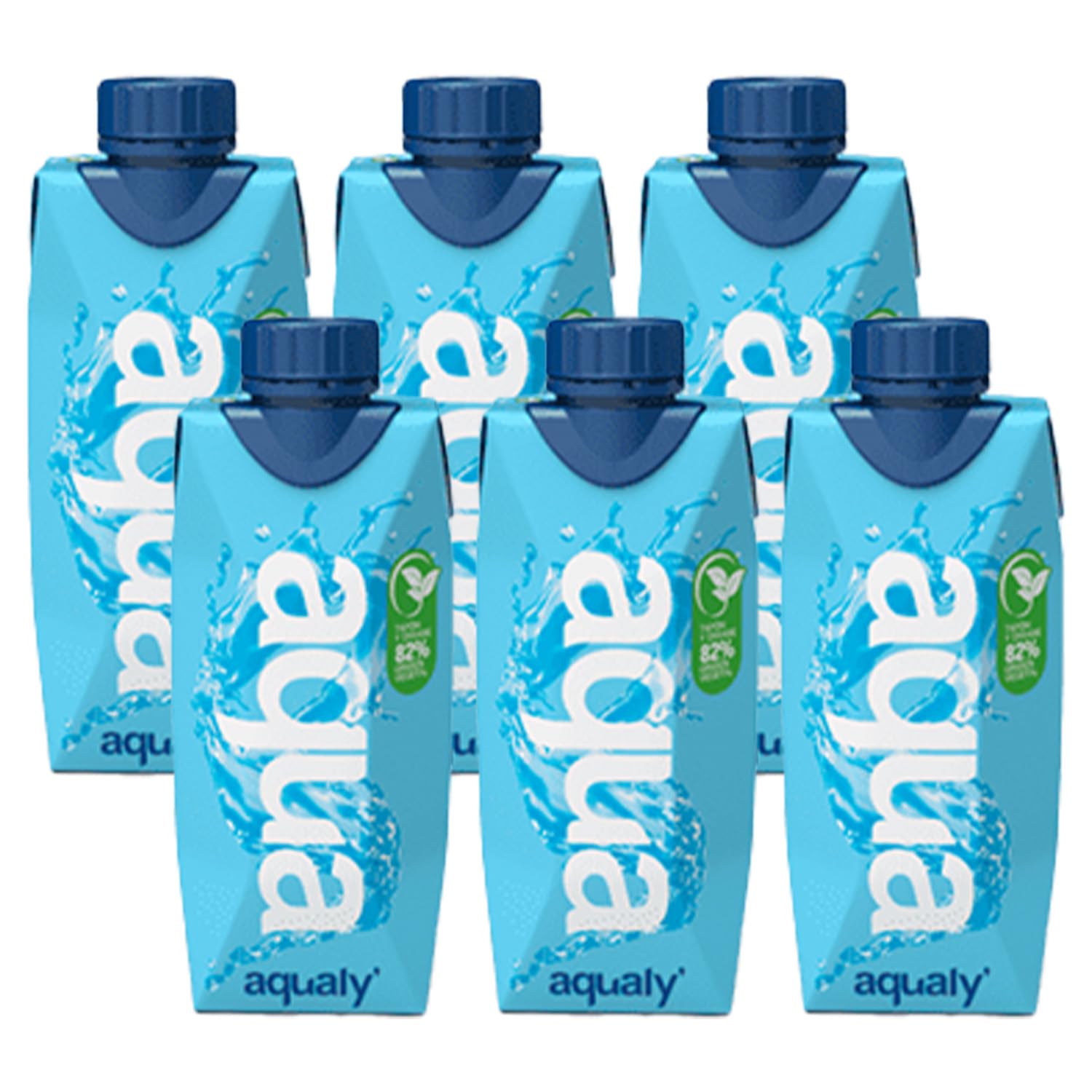 Amazon.com: Aqualy Premium Water - Purified Water with Essential Minerals - Eco-Friendly Boxed ...