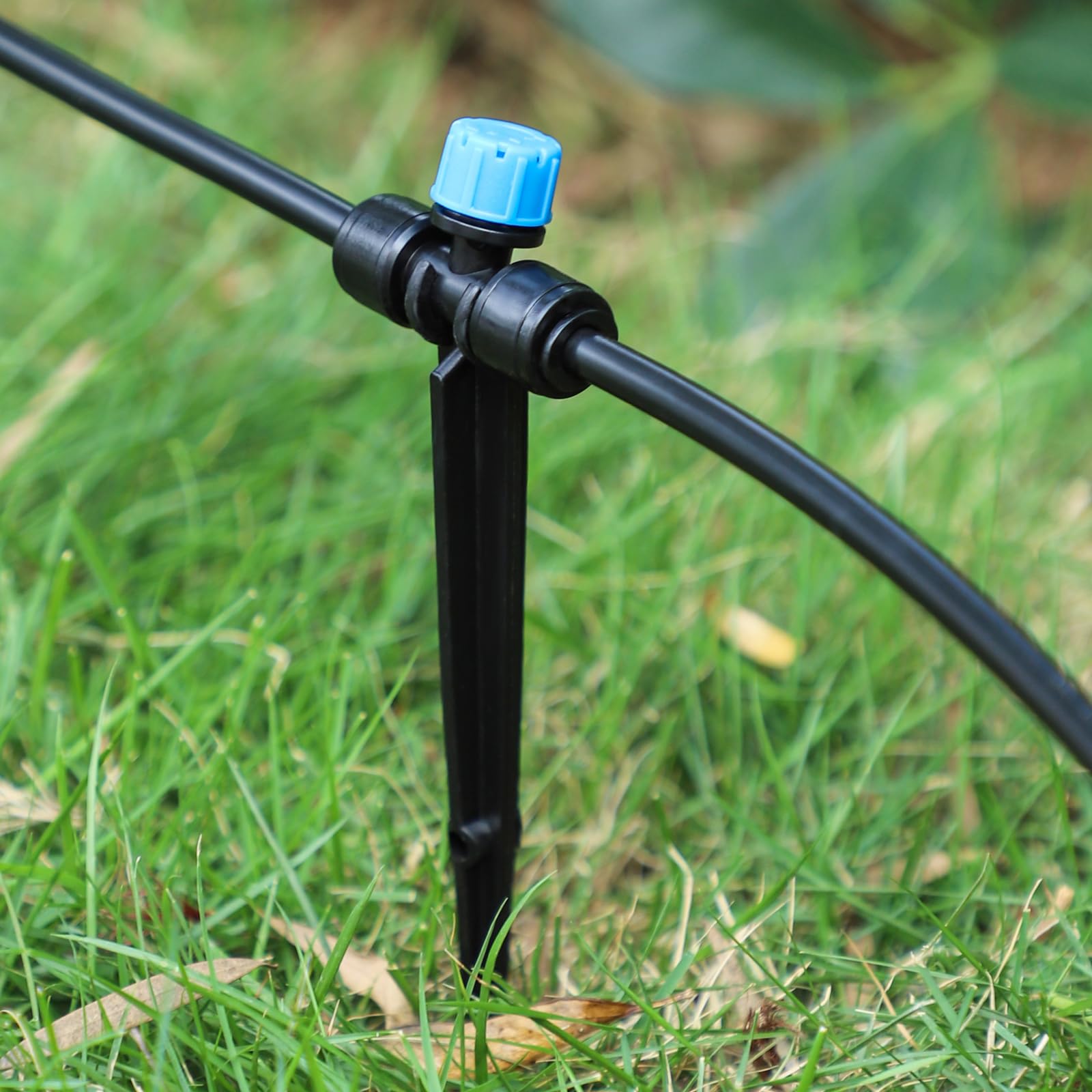 Snapklik.com : 30 Pack 1/4 Inch Drip Irrigation Stakes, Plastic 1/4 ...