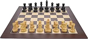 Amazon.com: Bobby Fischer Ultimate Chess Set with Wooden Board 21.75 in ...