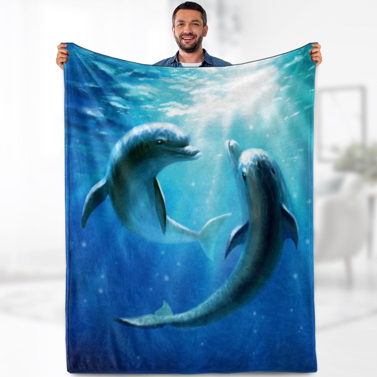 Amazon.com: SXCHEN - Soft Fleece Blanket, 100% Microfiber, Polyester ...