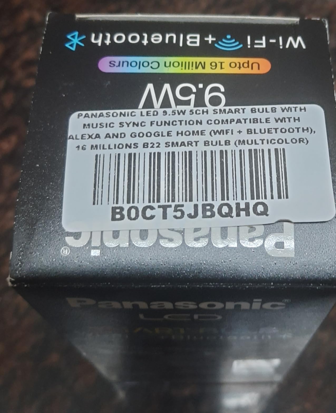 Buy Panasonic LED 9.5W 5CH Smart Bulb with Music Sync function ...