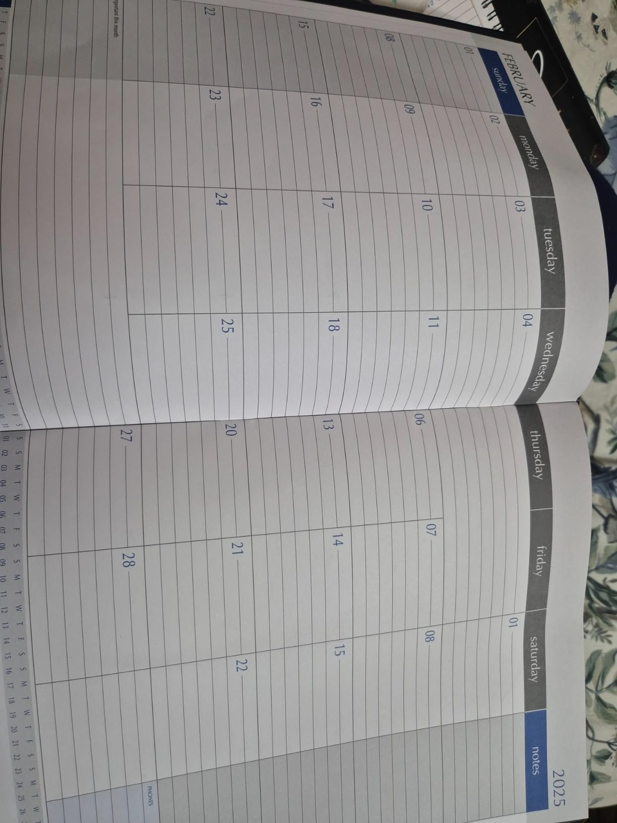 MSGH 2026-27 Monthly Planner Monitor Appointment Book Personal ...