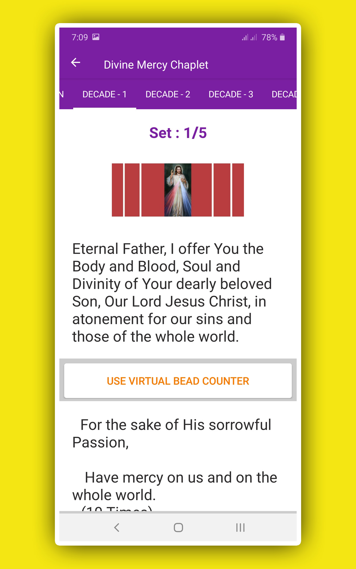 Divine Mercy Chaplet Audio - App on Amazon Appstore