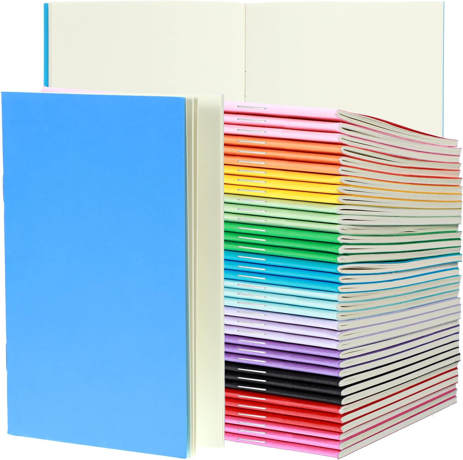 Amazon.com: HIBOX 32PCS Mini Pocket Notebooks, Small Blank Notebooks ...