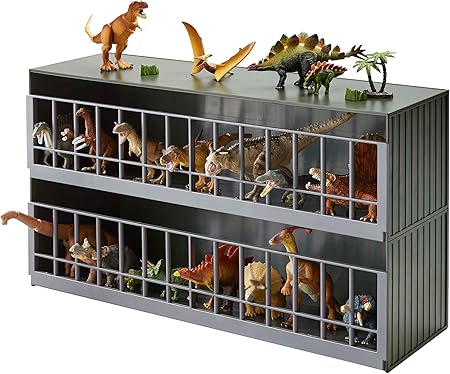 Amazon.com: Yamazaki Home Two-Tier Toy Dinosaur and Animal Display ...