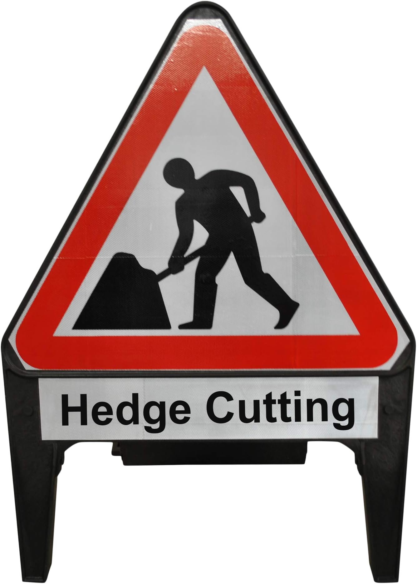 Caution hedge cutting in progress farm safety sign - 1.2mm Rigid ...