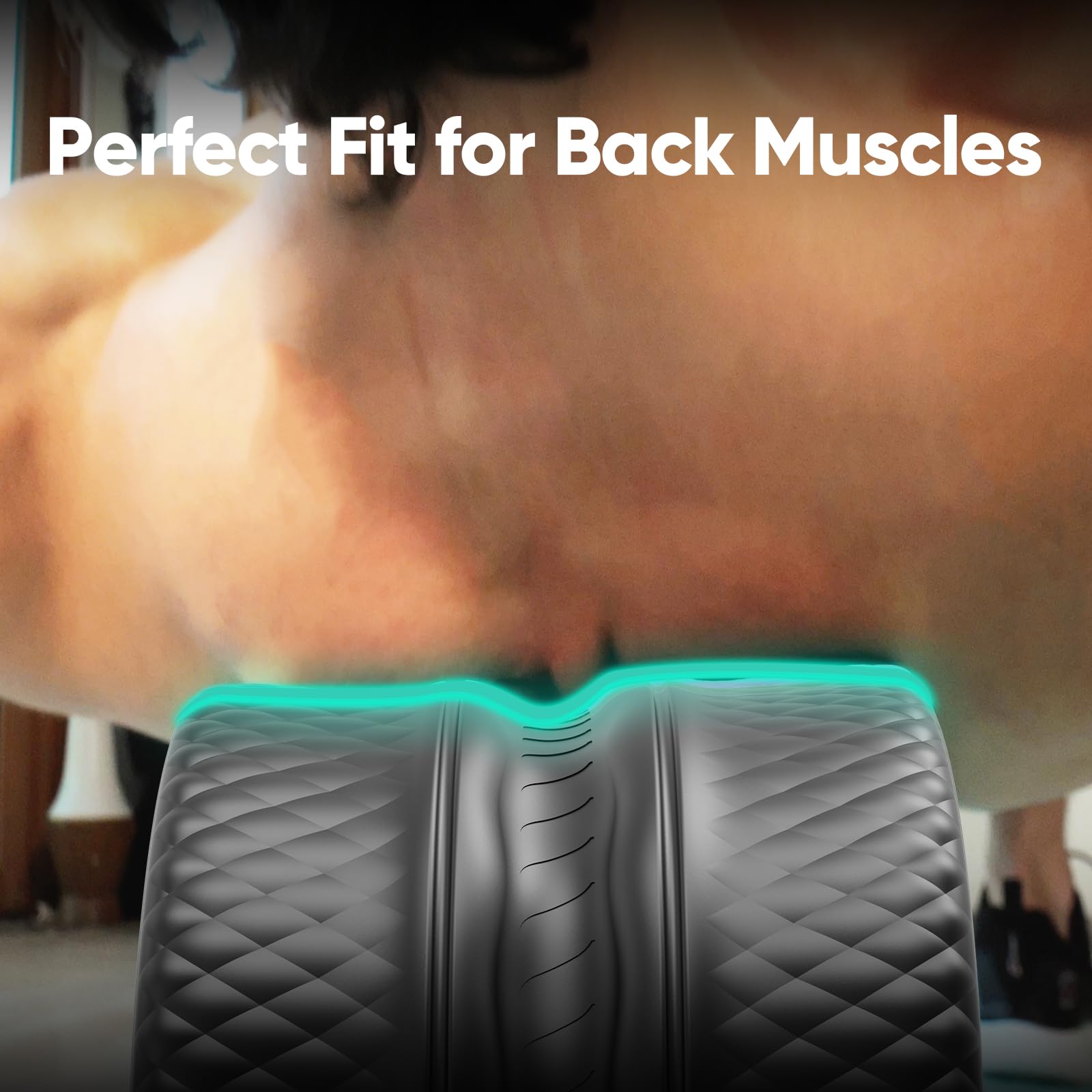 Snapklik.com : FitBeast Back Roller - Deep Tissue Massage Wheel, Yoga ...