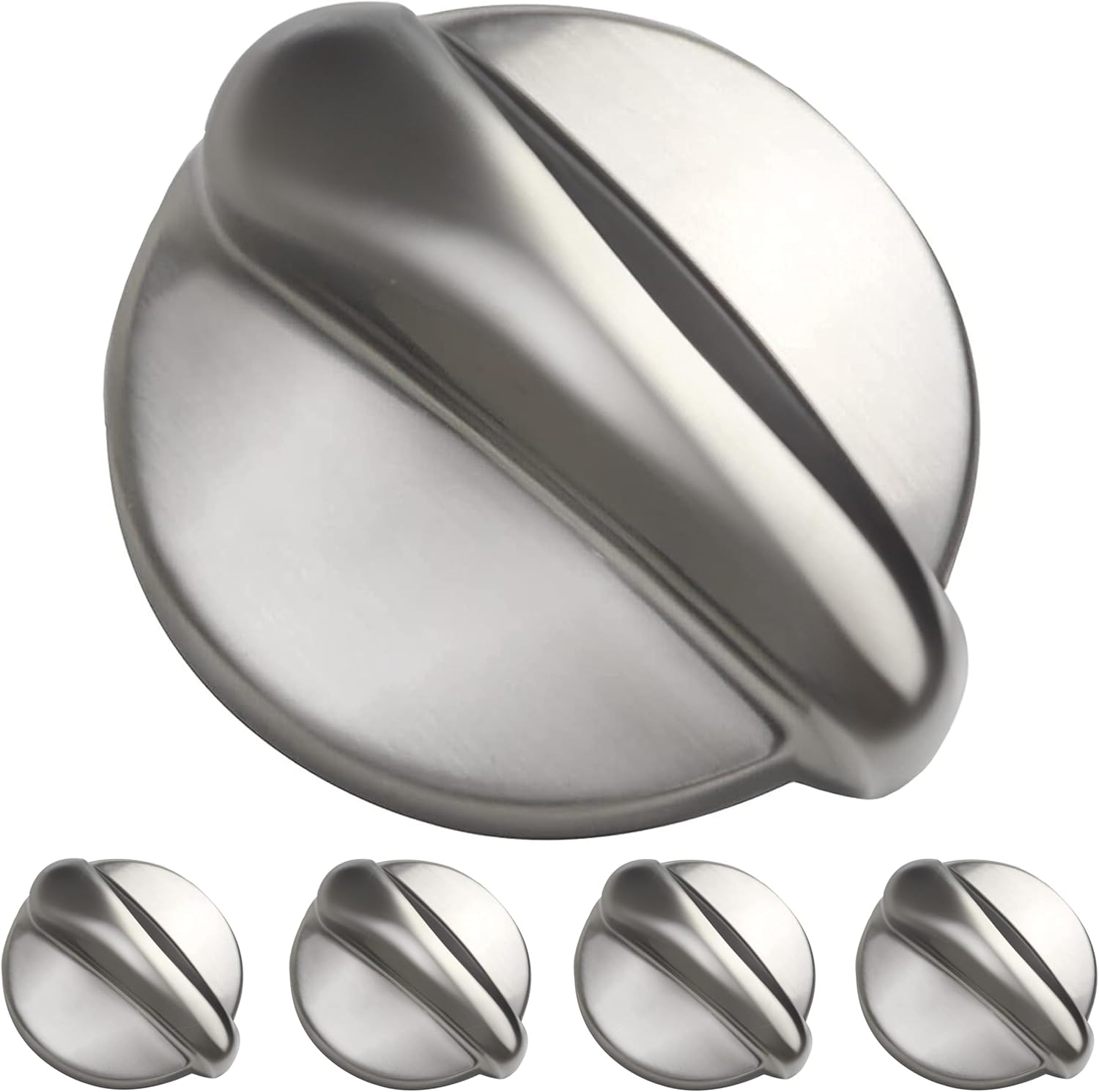 Amazon.com: Stainless Steel WB03K10303 Stove Knob Profile Cooktop Oven ...