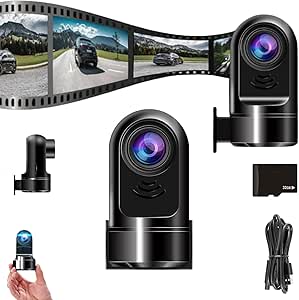 Amazon.com: 1080P HD 360° Rotating Mini ADAS Dashcam, 2025 New Mini ...