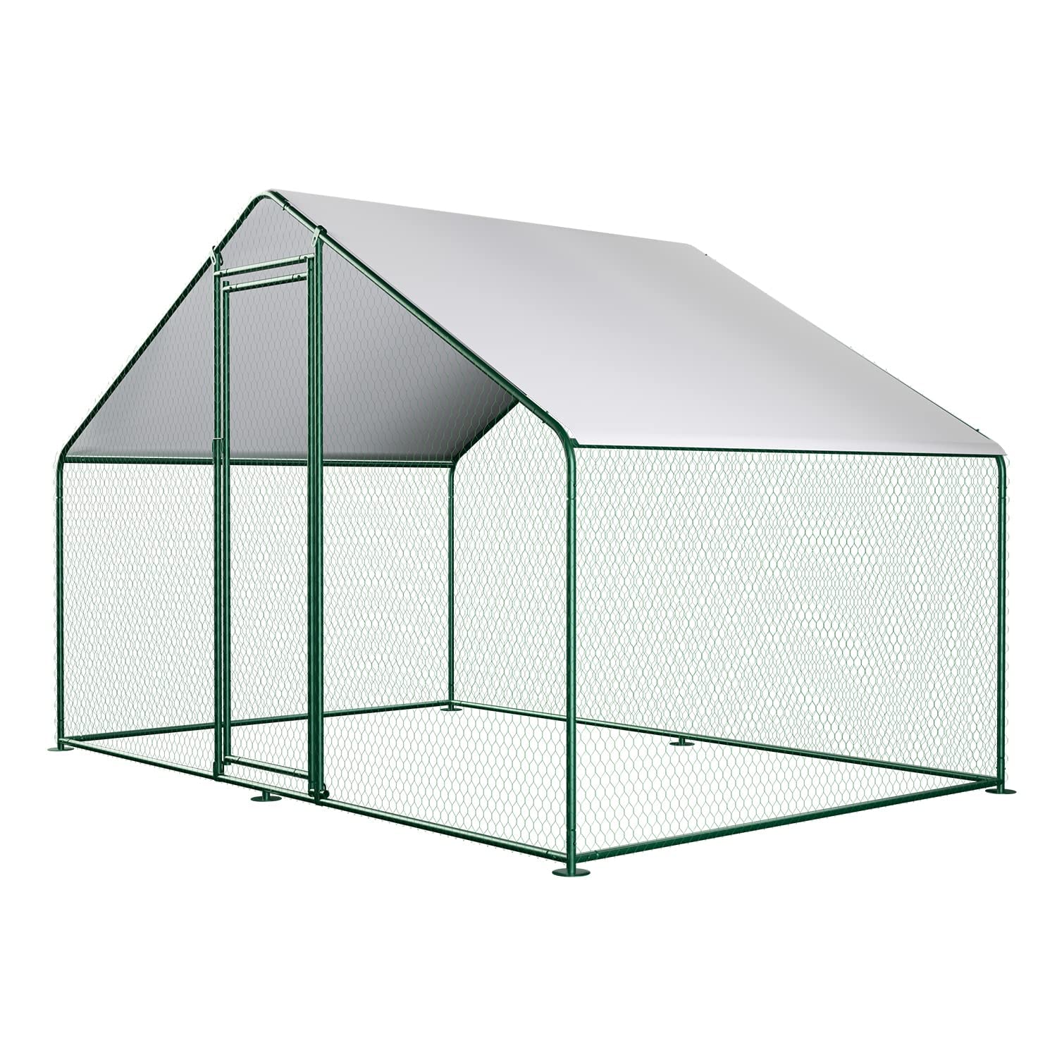 Snapklik.com : Belinova Chicken Coops For 6/10 Chickens, Green Large ...