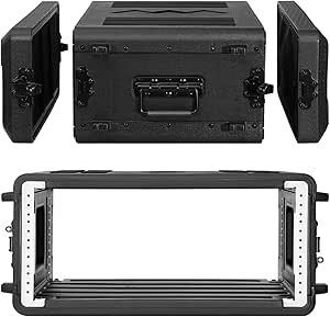 Amazon.com - ECGOIOE 4U Rack Case Shallow 17" Depth, 19" Rackmount ...