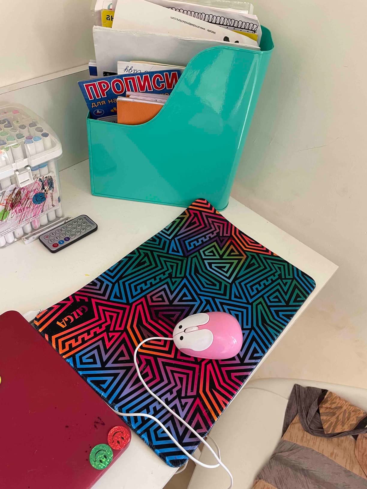 Mini Optical Wired Ergonomic Mouse Cute Animal Rabbit Shape Optical ...