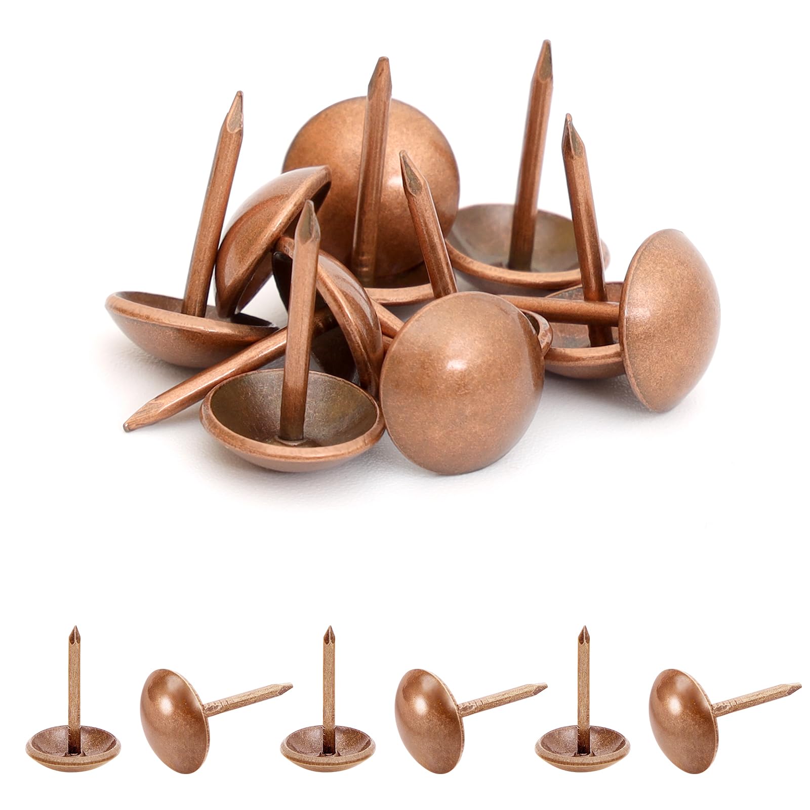 Amazon.com: 7/16 inch Diameter Upholstery Tacks, Nailhead Decorative ...